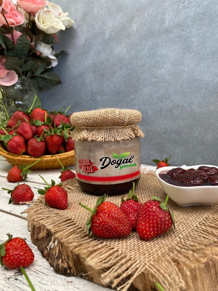 Nöbet Şekerli Çilek Reçeli - Kalite ve Lezzetin En Doğal Hali